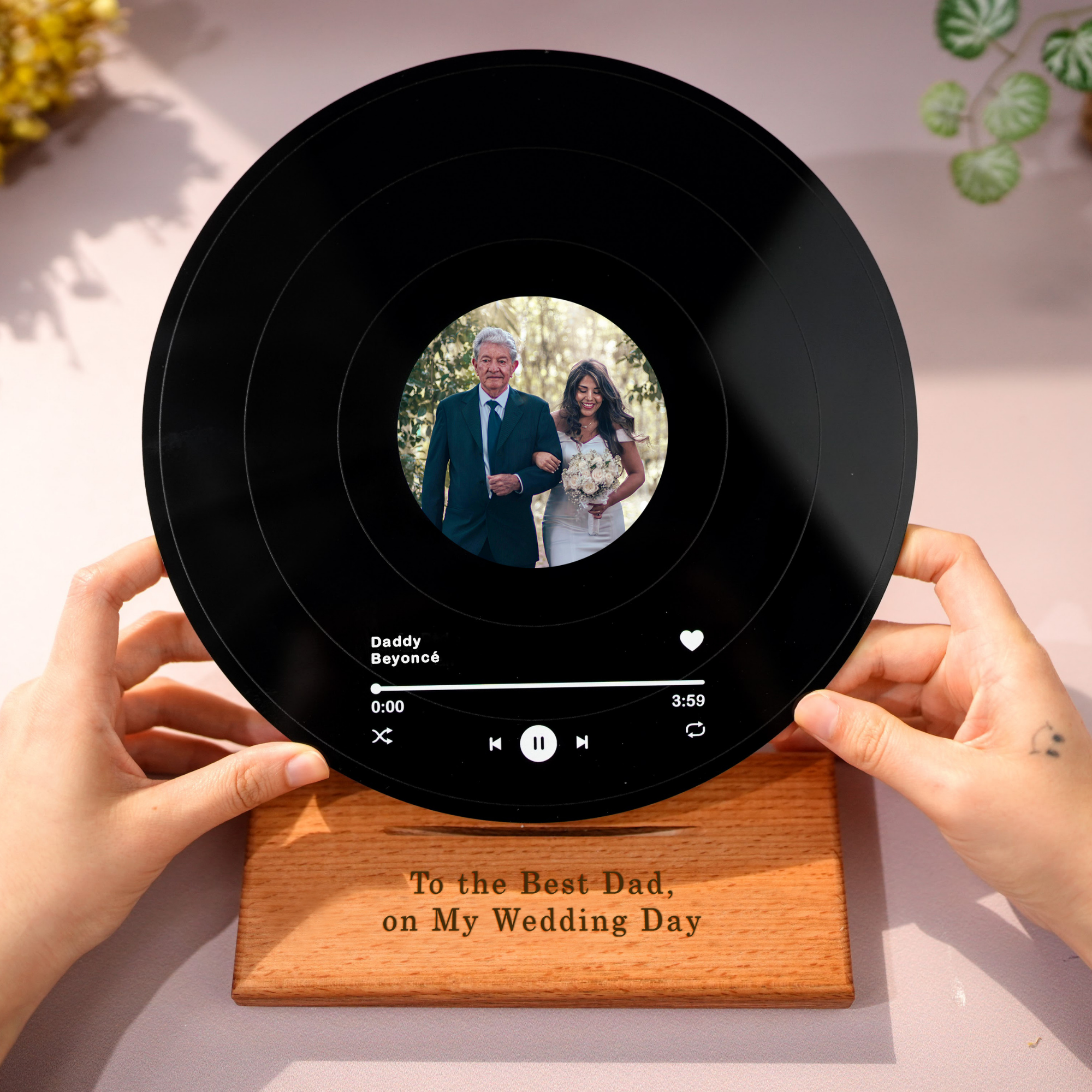 Romantic Personalized Vinyl Record – Brighty Gifts